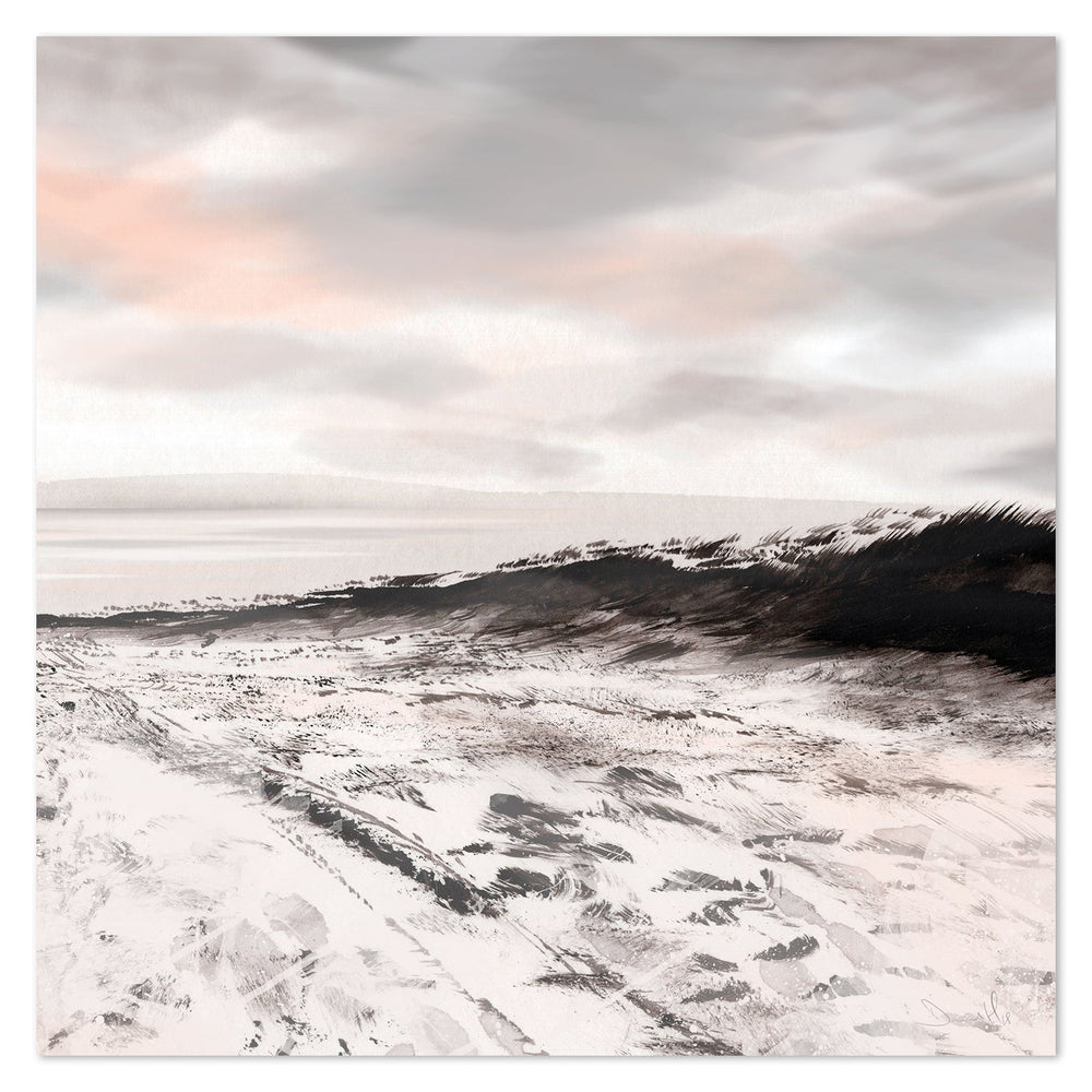 Beach Lookout, By Dan Hobday |Fine Art Print Poster Canvas Framed