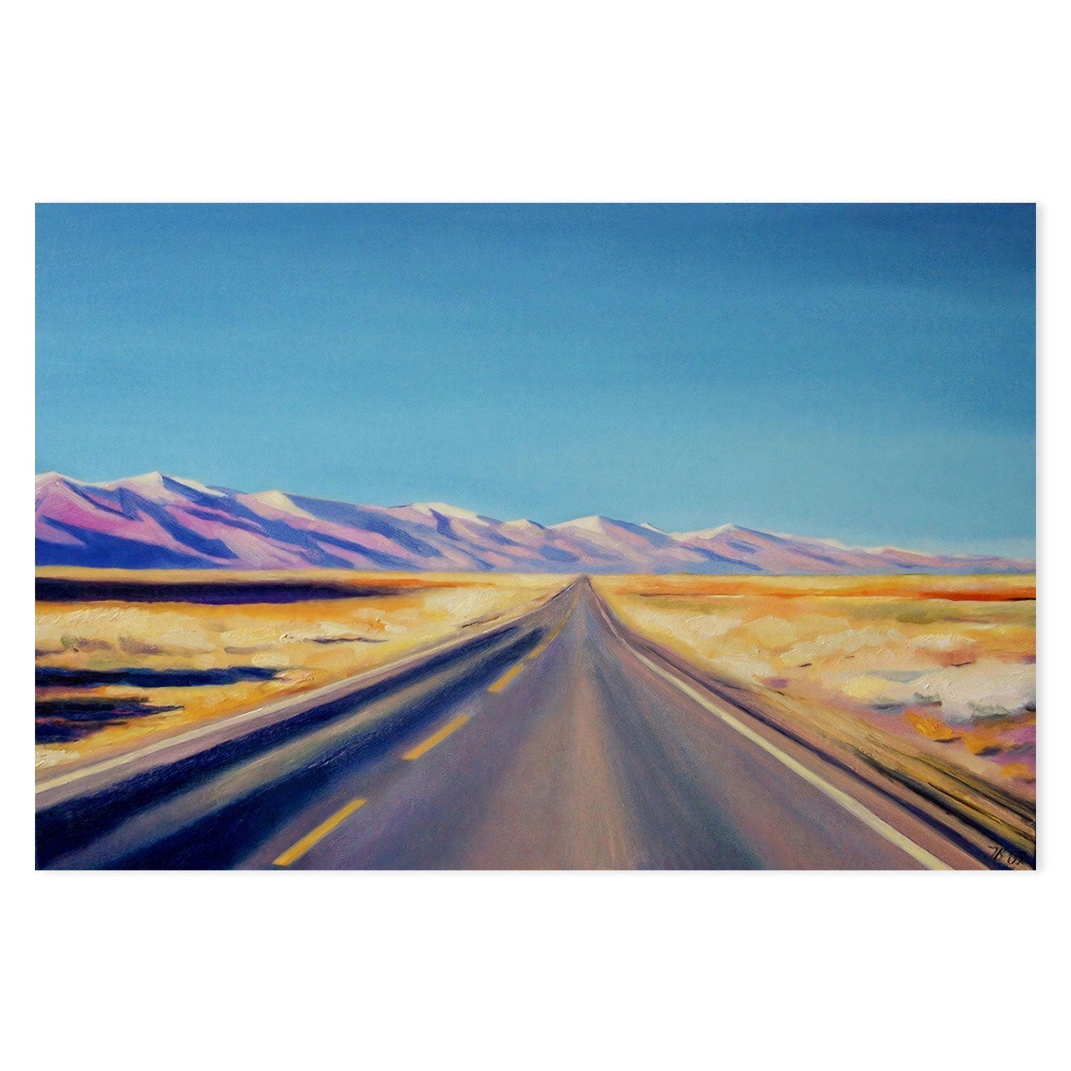 Clear Day , By Ieva Baklane |Fine Art Print Poster Canvas Framed