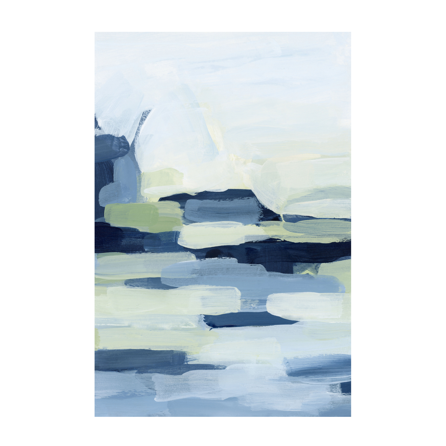 Seafoam Mirage, Style B , By Emily Wood |Fine Art Print Poster Canvas