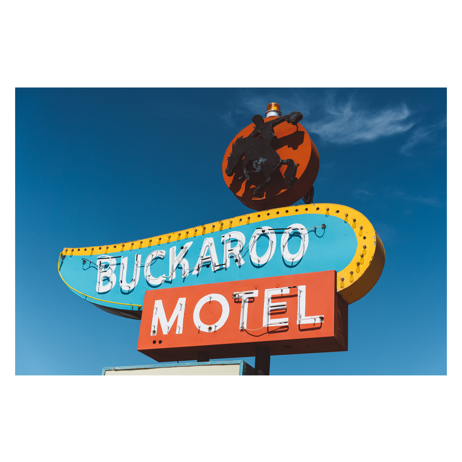 Buckaroo Motel , By Bethany Young |Fine Art Print Poster Canvas Framed