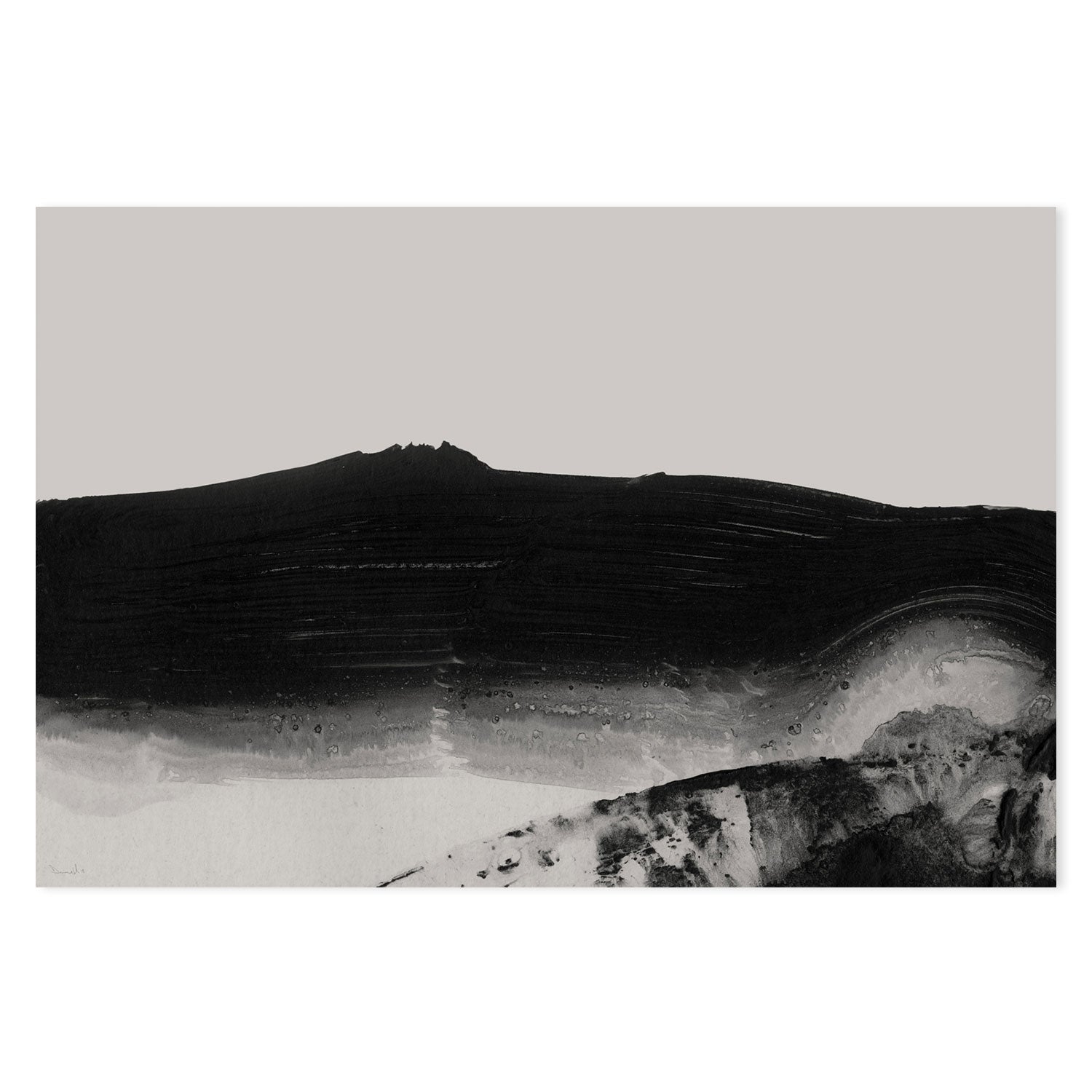 Baron Landscape , By Dan Hobday |Fine Art Print Poster Canvas Framed