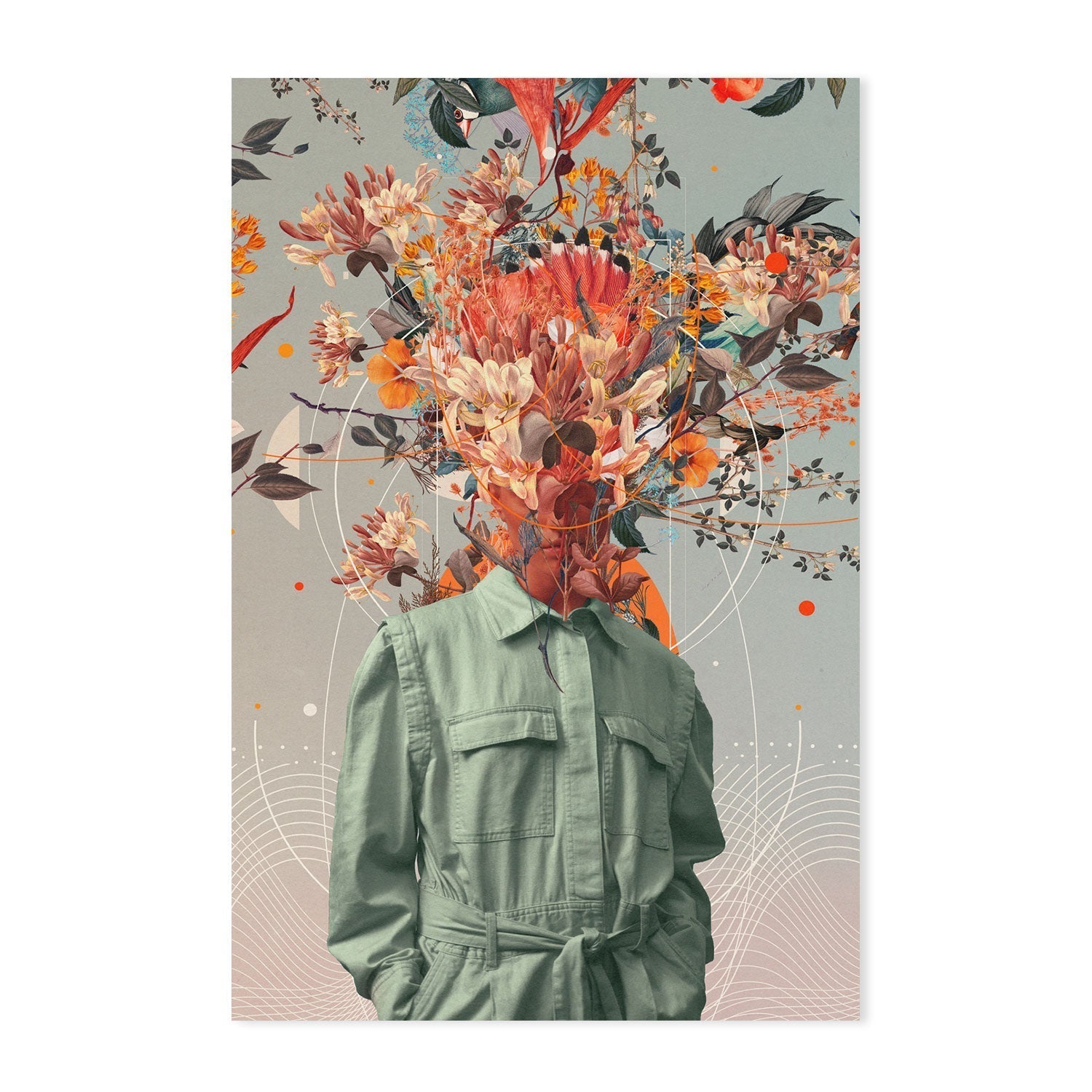 Cora, By Frank Moth |Fine Art Print Poster Canvas Framed