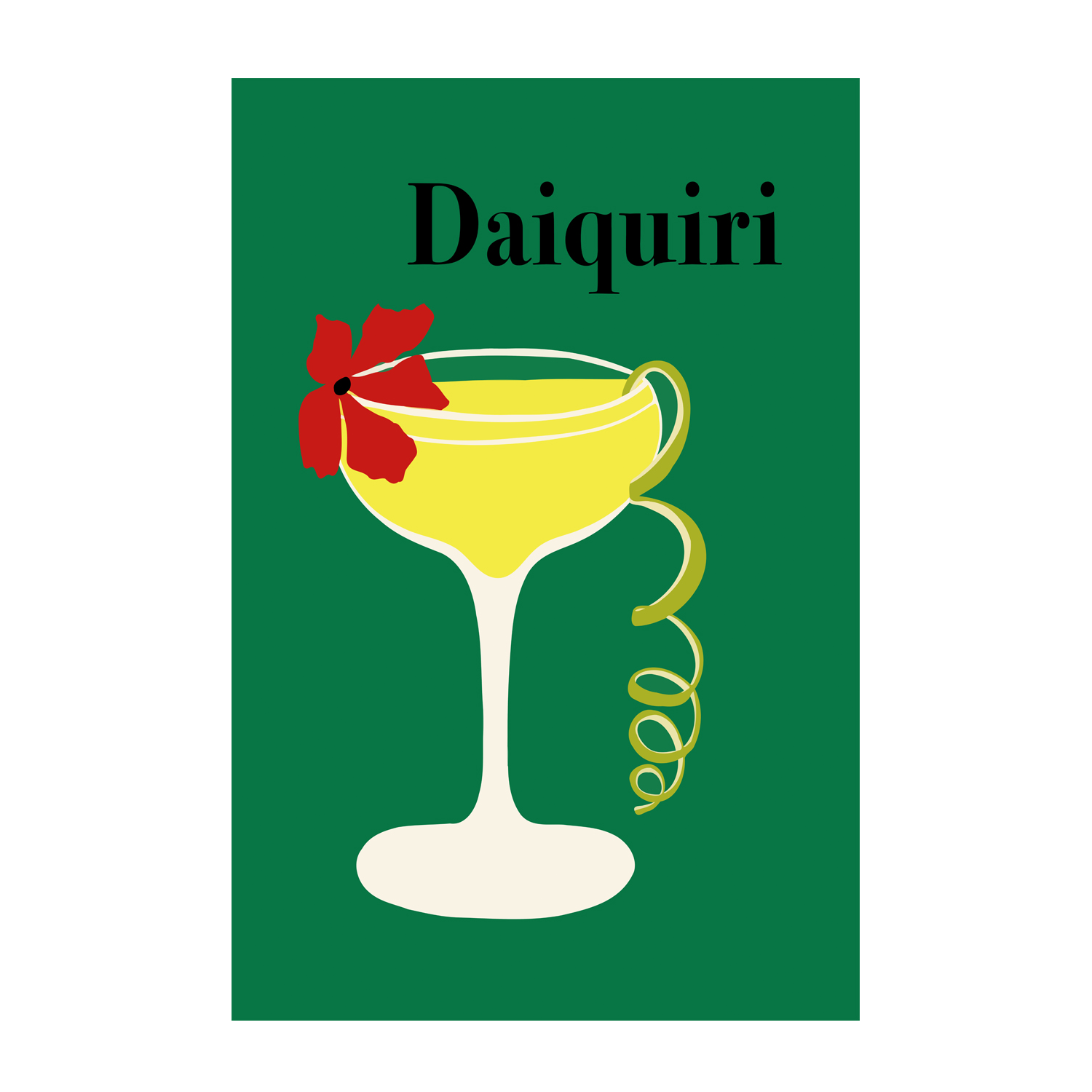 Daiquiri , Miho Art Studio |Fine Art Print Poster Canvas Framed