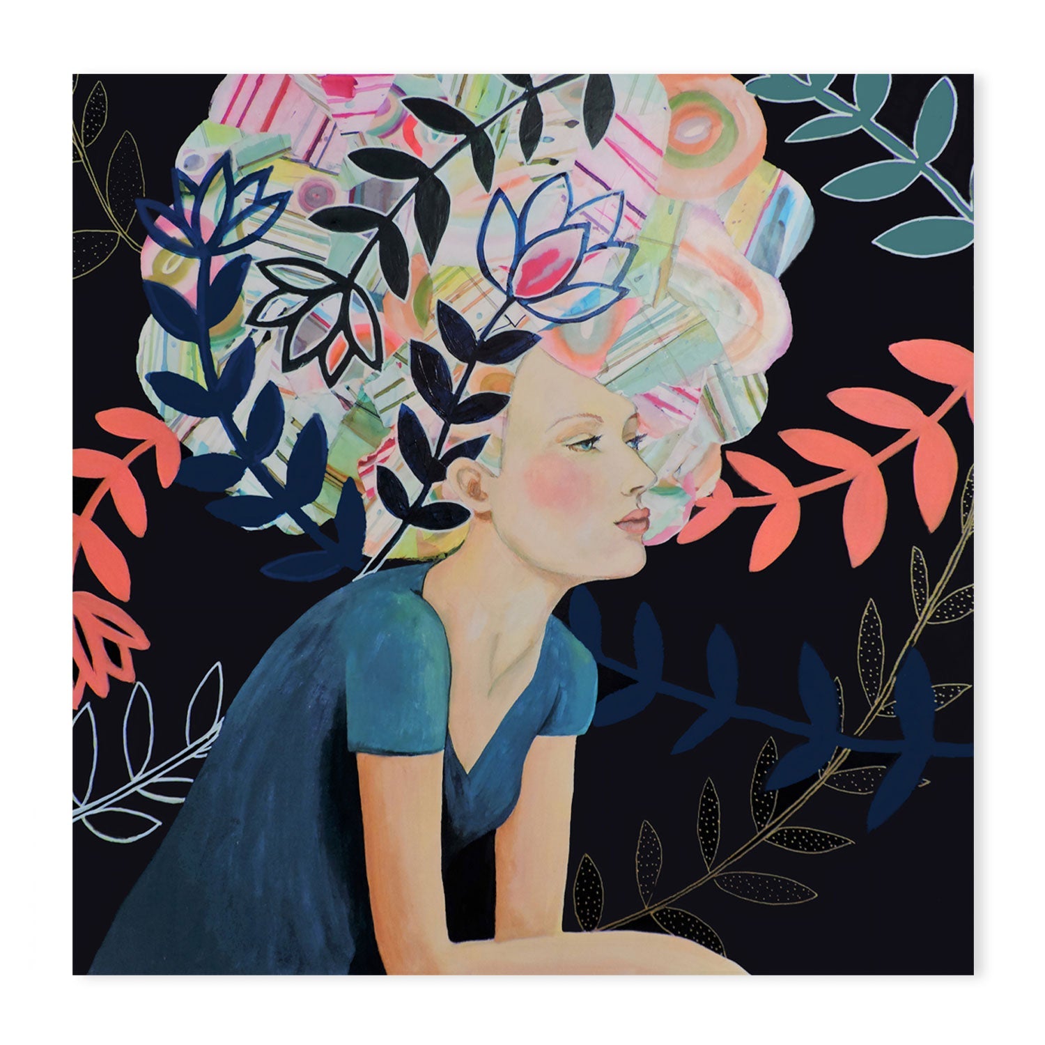 Eva , By Sylvie Demers |Fine Art Print Framed Canvas Framed Poster