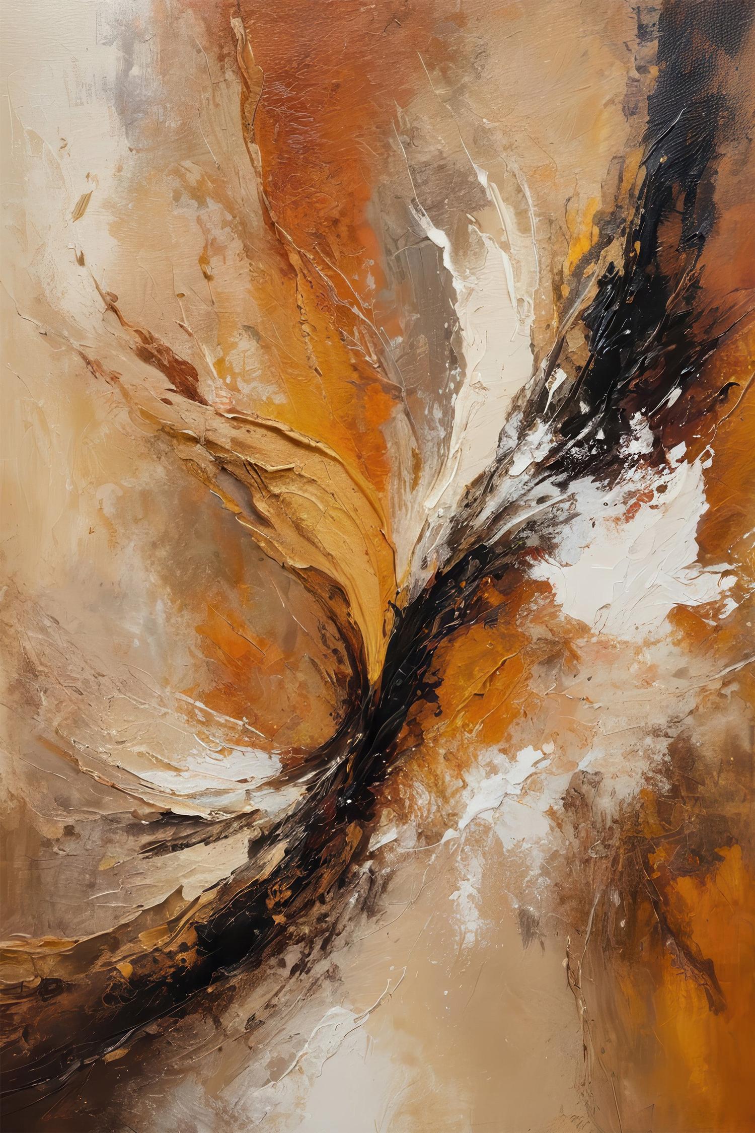 fire sprites|Canvas Print Poster Wall Art | By Alpenglow Workshop