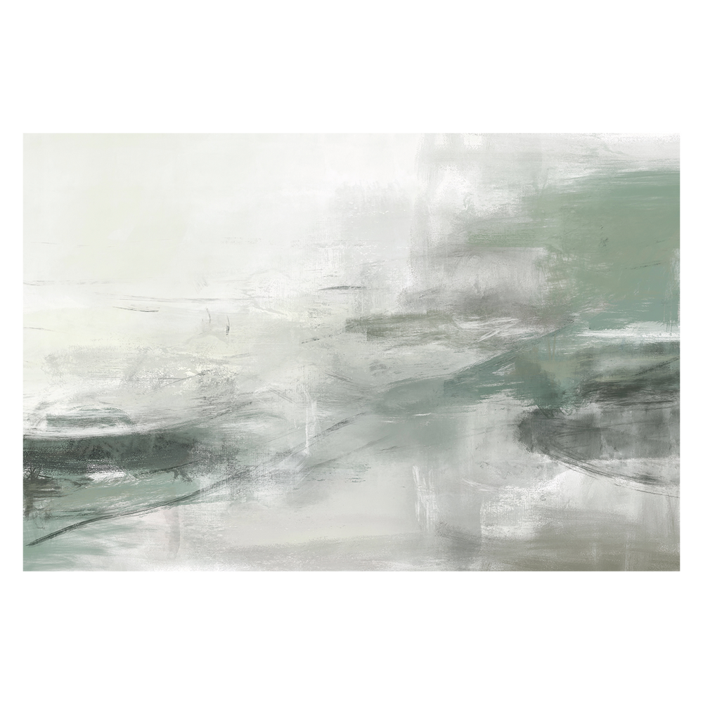 Green Yard , By Karine Tonial Grimm|Canvas Print Poster Wall Art