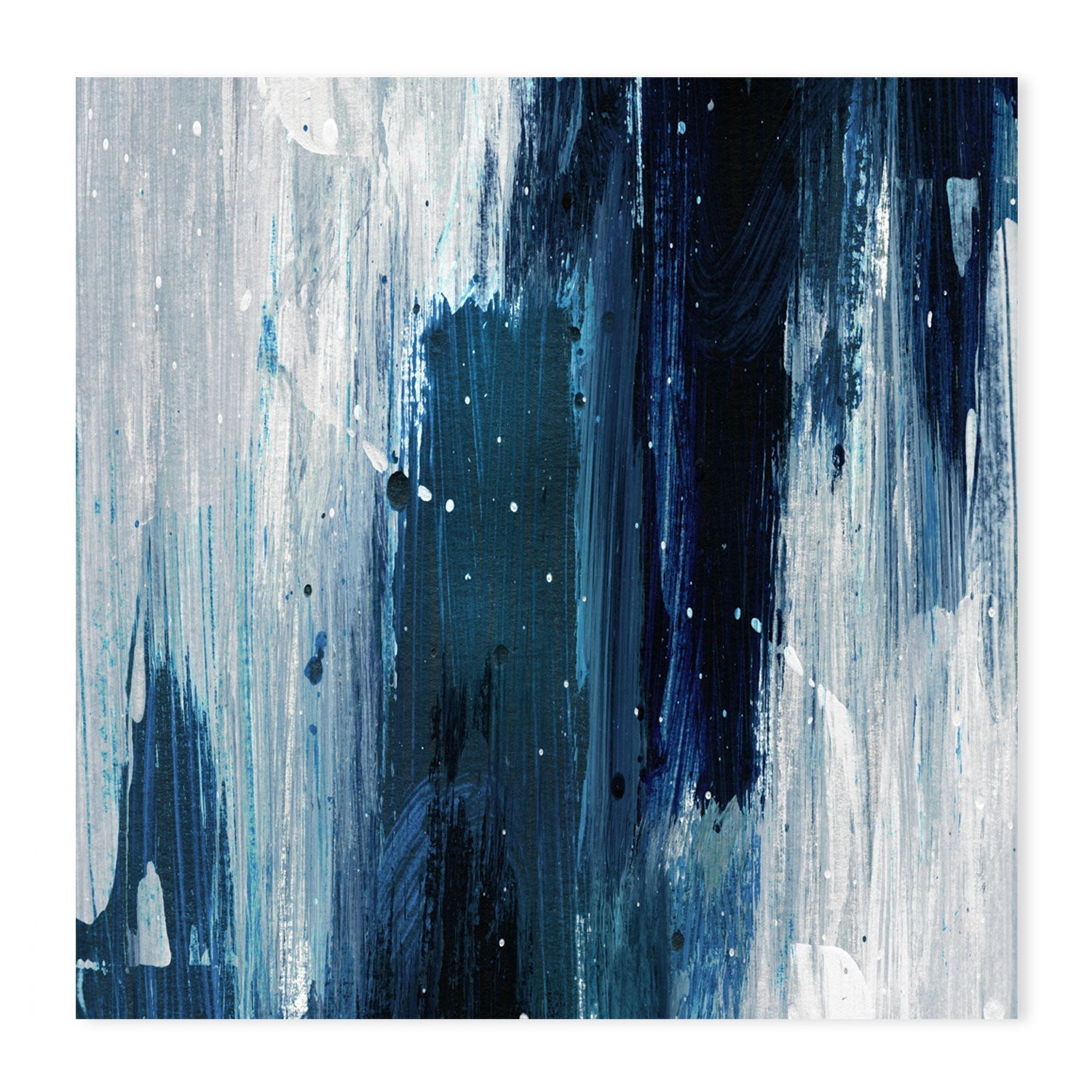 Indigo Wash, Style B , By Dan Hobday |Fine Art Print Poster Canvas