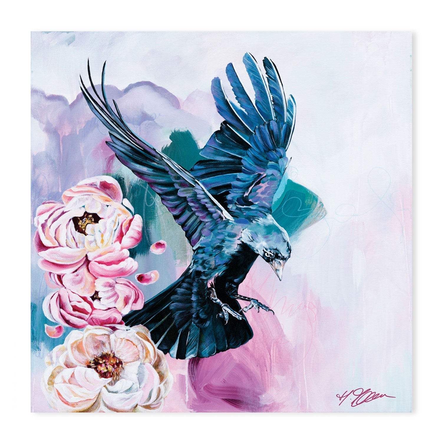 Into The Light , By Heylie Morris |Fine Art Print Poster Canvas Framed