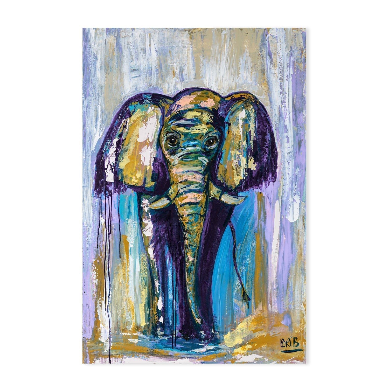 Lily , By Lori Burke |Fine Art Print Poster Canvas Framed