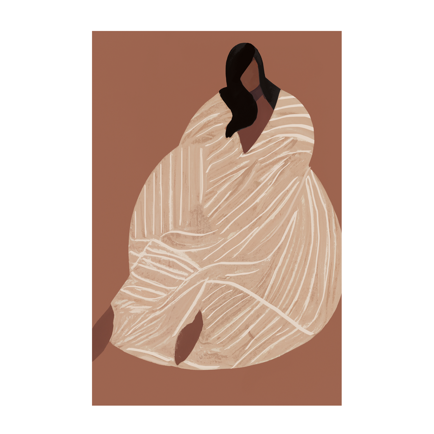 Mocha Queen , By Stacey Williams |Fine Art Print Poster Canvas Framed