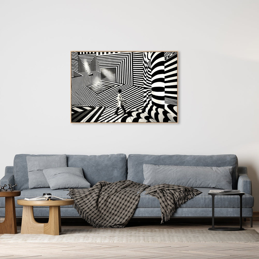 Pattern Walk, By Avishek Das|Canvas Print Poster Wall Art | By Plus X