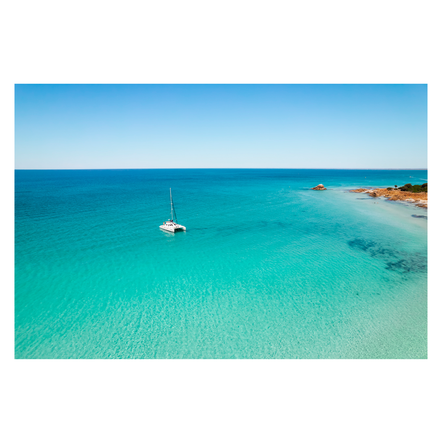 Point Picquet, Dunsborough , By Maddison Harris |Fine Art Print Framed