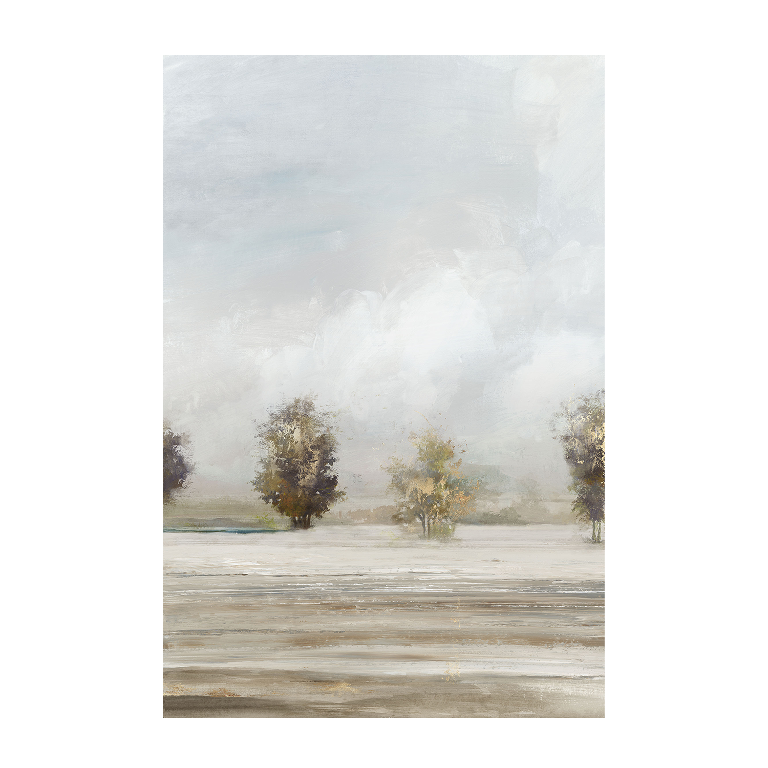 Soft Gaze|Canvas Print Poster Wall Art | By Emberlight Studio