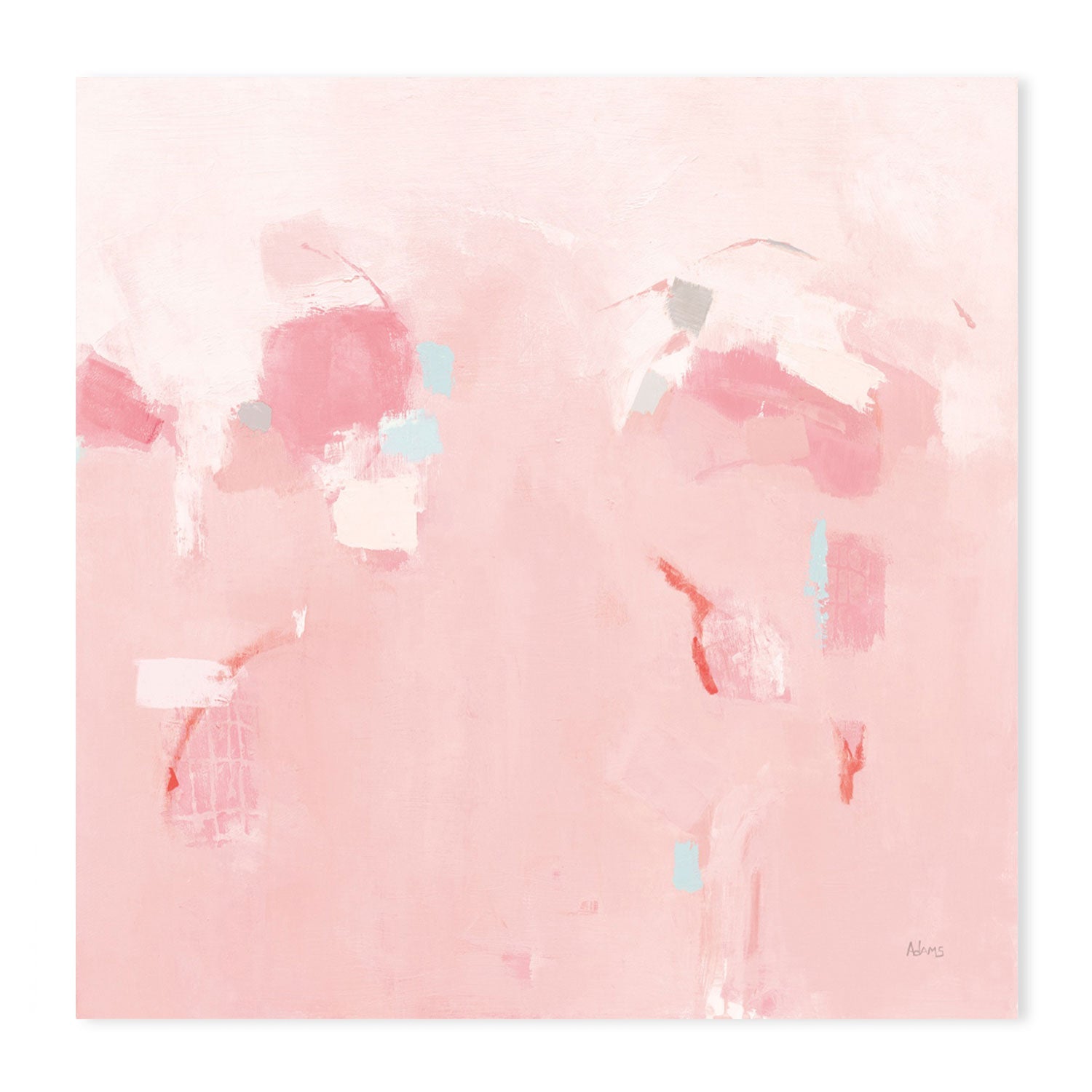 Splash Pink|Canvas Print Poster Wall Art | By Phyllis Adams