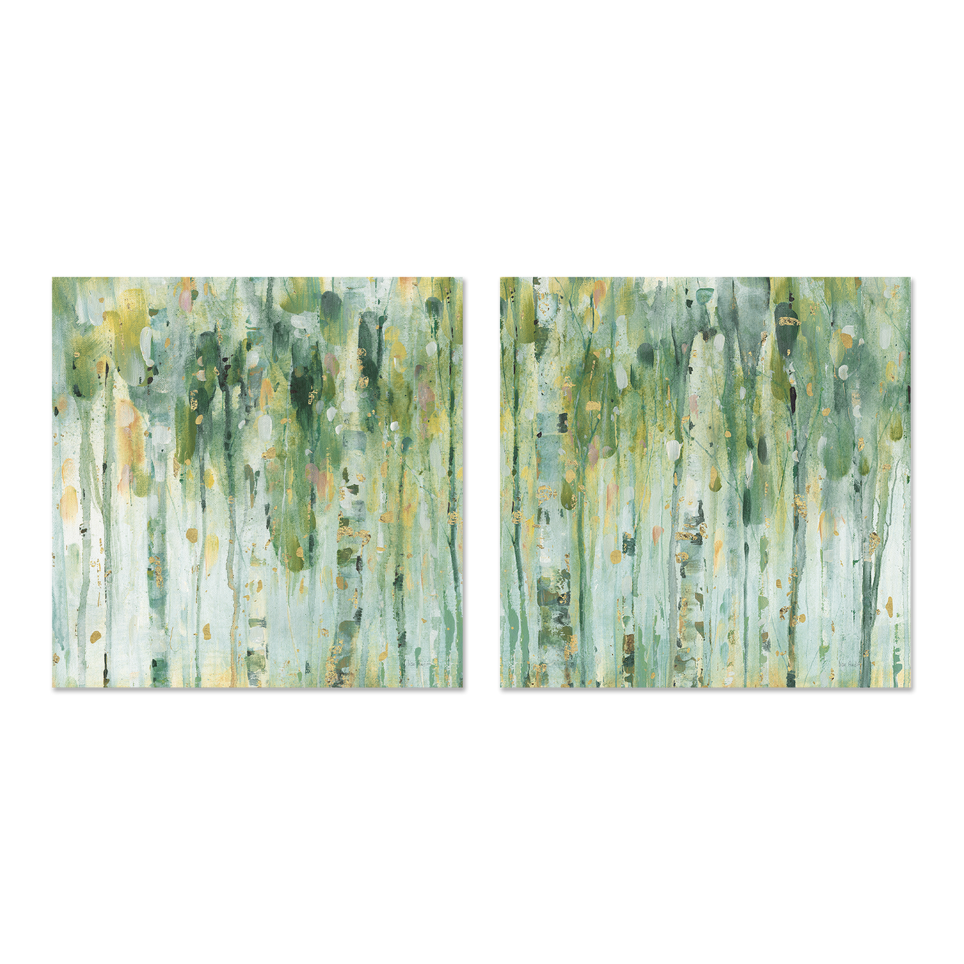 The Forest, Style A & B, Set Of 2 , By Lisa Audit|Canvas Print Poster