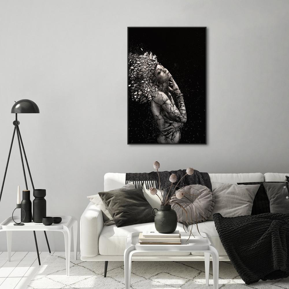 The Fragile Squaw, By Alexandre Brouzes|Canvas Print Poster Wall Art