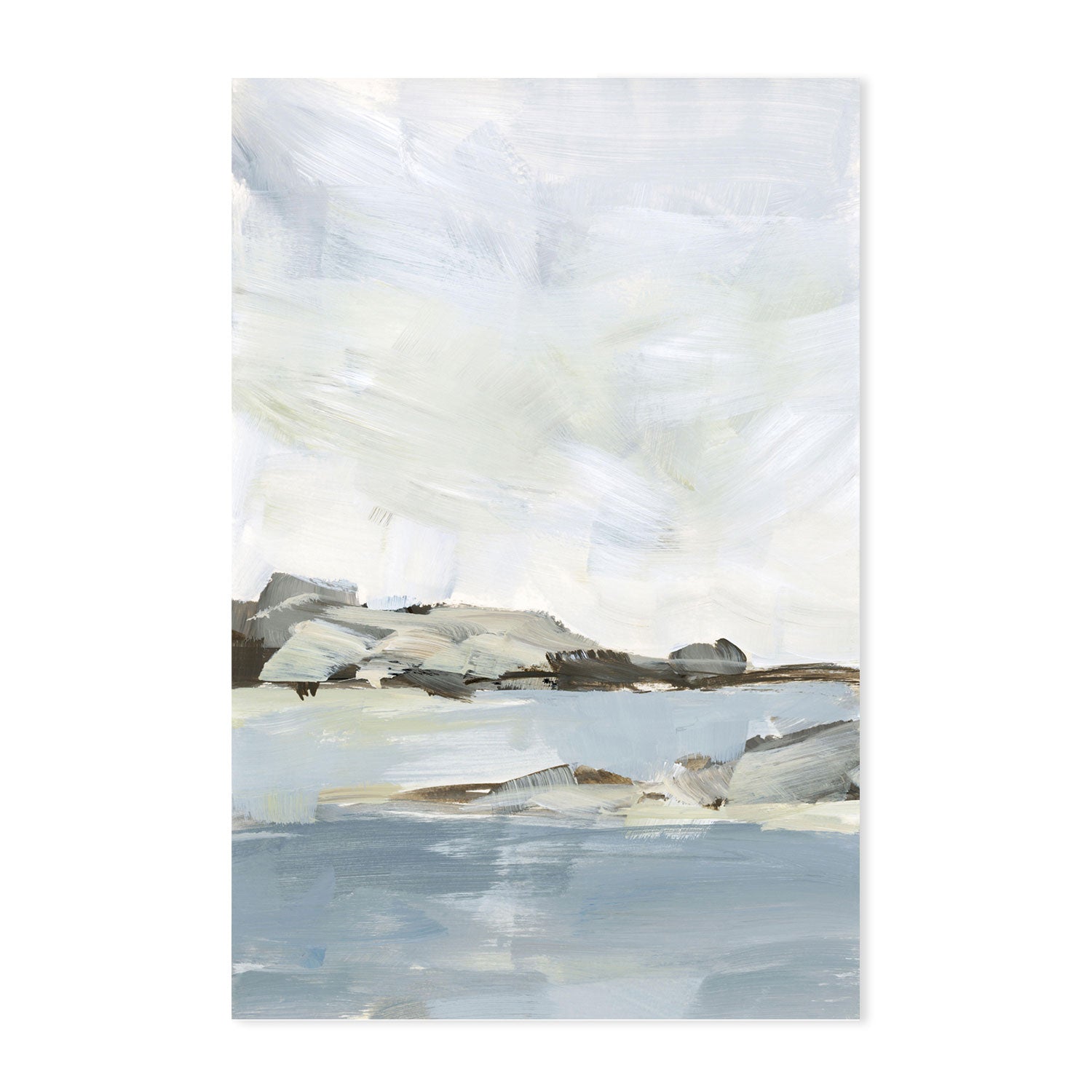 Washed Out, Style B , By Emily Wood |Fine Art Print Poster Canvas