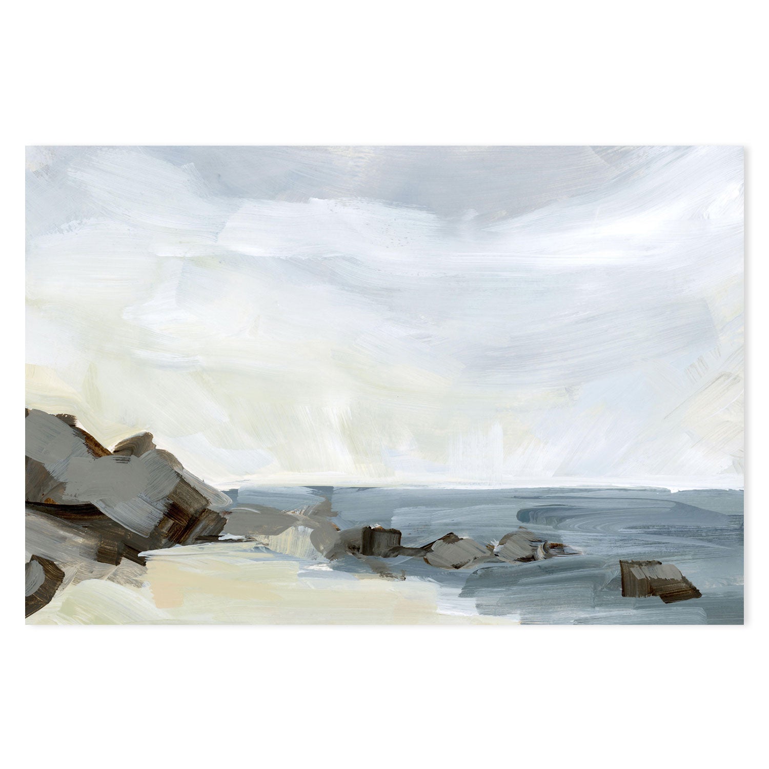 Washed Out, Style D , By Emily Wood |Fine Art Print Poster Canvas